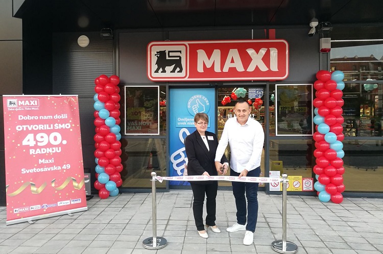 Otvoren prvi Maxi supermarket u Beočinu | (Vesti - 25.10.2022) Novi Sad